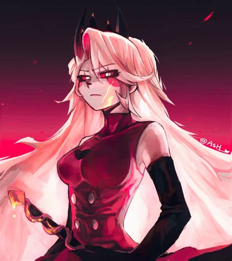 Charlie Morningstar Hazbin Hotel Drawn By Ren Danbooru