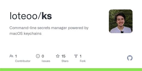 Cli To Manage Keychain Secrets From The Command Line Rmacos