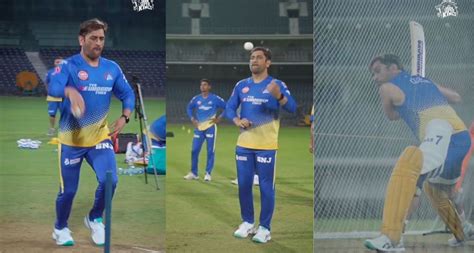 माही मार रहा है Ipl 2023 से पहले Csk ने कप्तान धोनी का खास वीडियो किया साझा