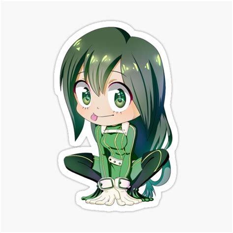 Tsuyu Asui Sticker For Sale By Momichu Redbubble