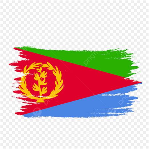 Watercolor Brush Clipart PNG Images Eritrea Flag Transparent Watercolor Painted Brush Eritrea