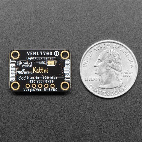 Adafruit Veml7700 Lux Sensor I2c Light Sensor