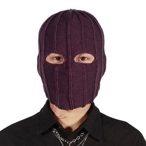 Helmut Zemo Cosplay Mask Baron Zemo Headgear Knit Vicedeal