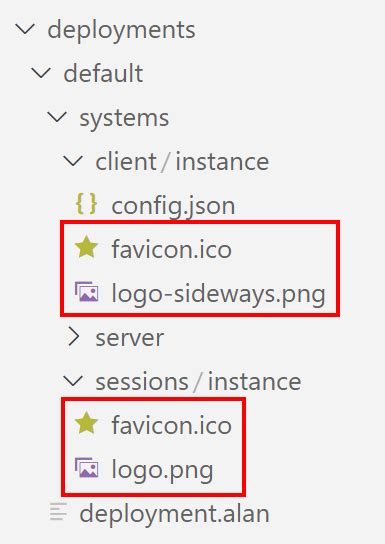 How Do I Customize The Application Icon And The Logo Webclient