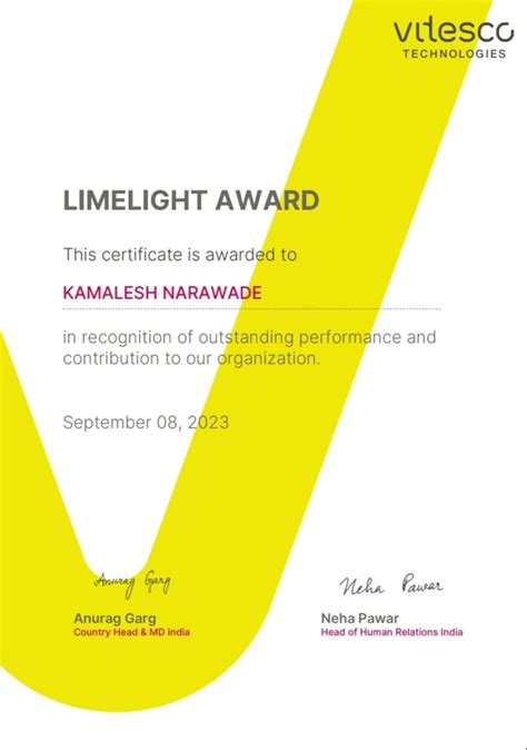Kamalesh Narawade On Linkedin Vitescotechnologies