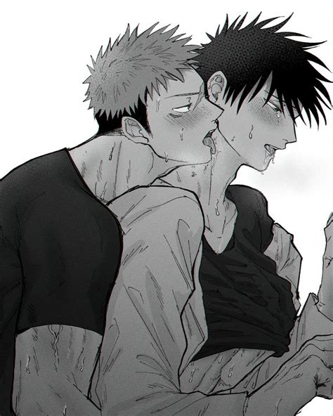 Itadori Yuuji And Fushiguro Megumi Jujutsu Kaisen Drawn By Fushirun