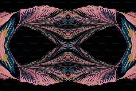 빨간색과 주황색 디자인의 검은색 배경 사진 Unsplash의 절취 이미지