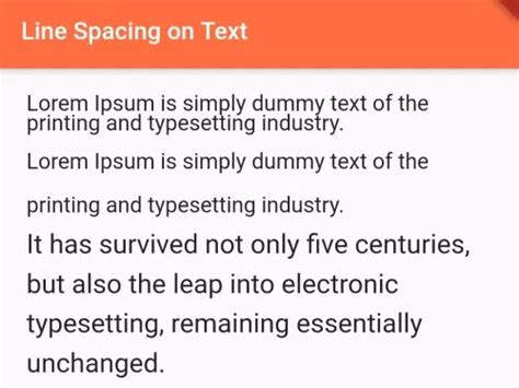 Flutter How To Set Line Height Spacing On Text Widget Text Flutter Widget