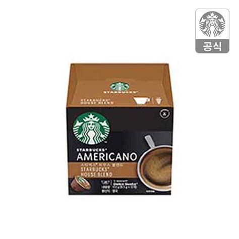 스타벅스 하우스 블렌드 캡슐커피 85g 12개 티몬