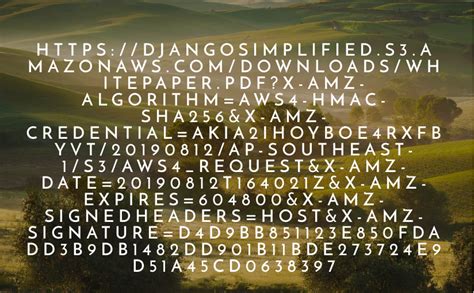 A Case For Shortening Your Aws Pre Signed Urls By Timothy Mugayi The Startup Medium