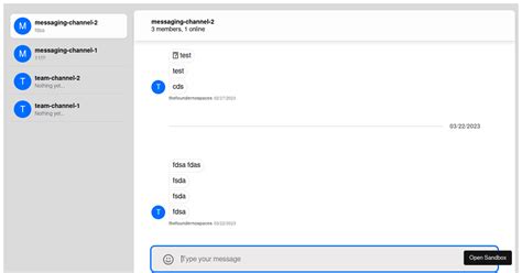 Stream React Template Forked Codesandbox