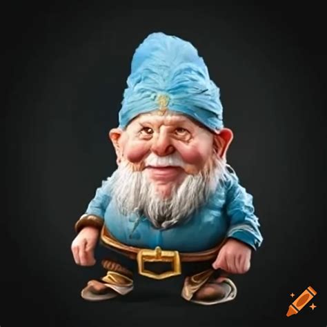 Create The Photo Of A Funny Friendly Dwarf