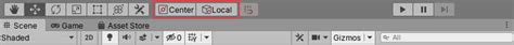 Posicionando Gameobjects Unity Manual