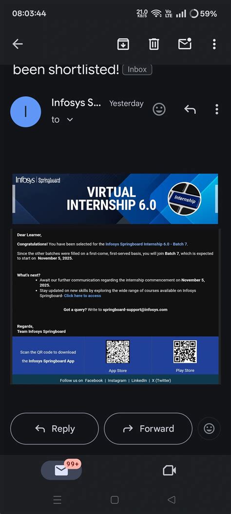 Infosys Internship Virtualinternship Learningandgrowing Techjourney… Krishna Das