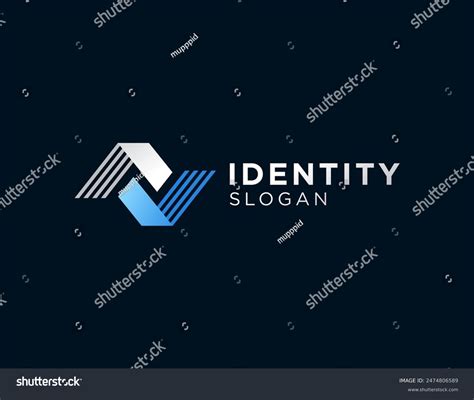 Modern Letter N Tech Trading Swap Stock Vector Royalty Free 2474806589 Shutterstock