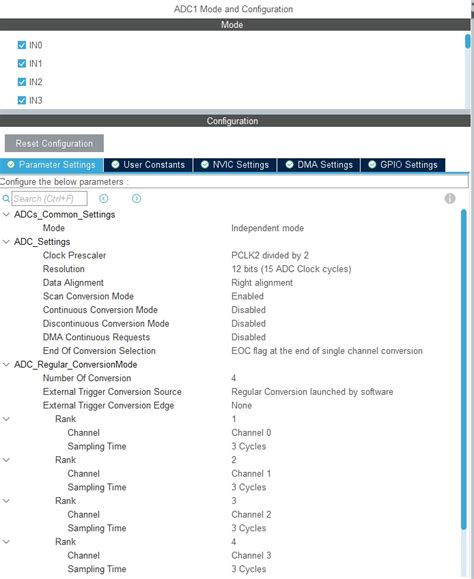 Using Adc Scan Mode With Dma In Stm32f407 Microcontroller Tutorials