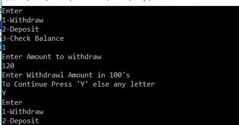 All C Programs Program For Atm Machine
