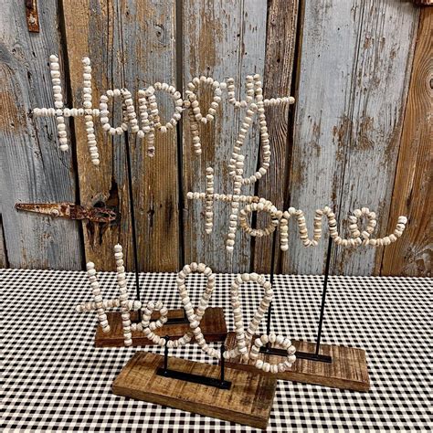 Load Image Into Gallery Viewer Beaded Word Signs