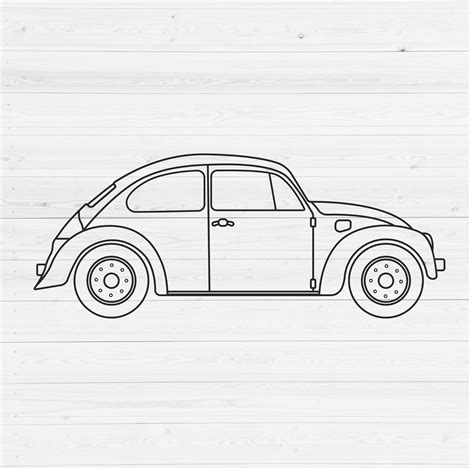 Volkswagen Svg Vw Volkswagen Beetle Svg Car Svg Beetle Etsy