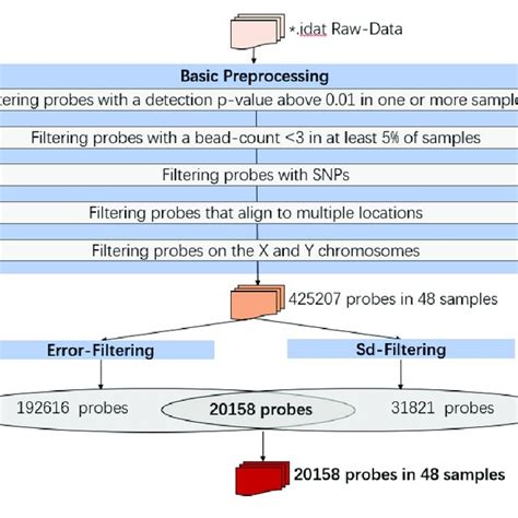 Infinium Humanmethylation450 Beadchip Data Preprocessing Download Scientific Diagram