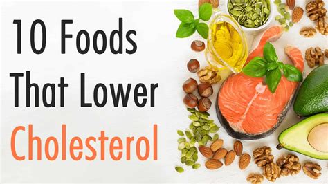 Reduced Cholesterol Foods