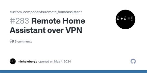 Remote Home Assistant Over Vpn · Issue 283 · Custom Componentsremote