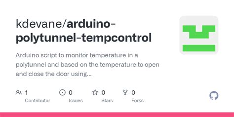 GitHub Kdevane Arduino Polytunnel Tempcontrol Arduino Script To Monitor Temperature In A