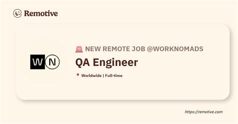Hiring Qa Engineer Worknomads