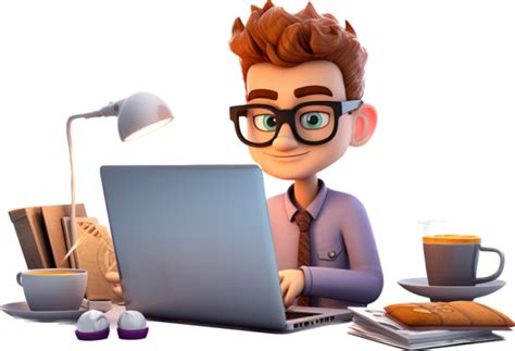 Man With Laptop PNGs For Free Download