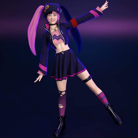 Palworld Zoe For Genesis 8 Female Daz Content By Dumitas