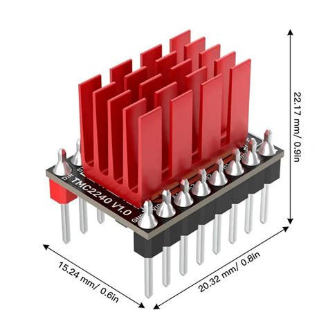 Tmc2240 Spi Stepper Motor Controller Silent Driver Hta3d