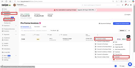 How To Apply Tds On A Proforma Invoice Tdstcs Swipe