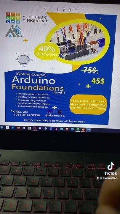 Arduino Foundations Course دورة اساسيات الاردوينو 1 Youtube