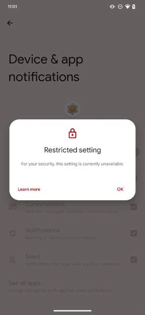 Android 13 Restricted Setting Feature Blocks Sideloaded Apps From