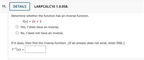 Solved 10 Details Larpcalc10 1 8 031 Find Fog Gof And