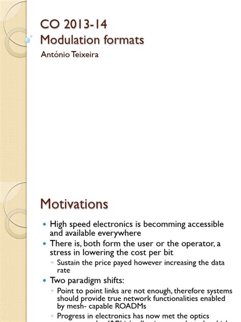 10 14 modulation formats pdf orthogonal frequency division