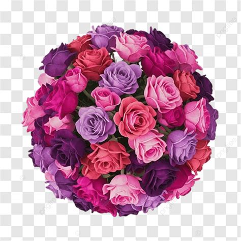 여러 가지 빛깔의 꽃 꽃들 장미 꽃 Png 일러스트 및 이미지 에 대한 무료 다운로드 Pngtree