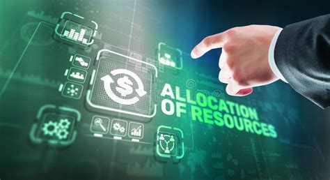 Allocation Of Resources Marketing Planning Strategy Concept Stock Illustration Illustration