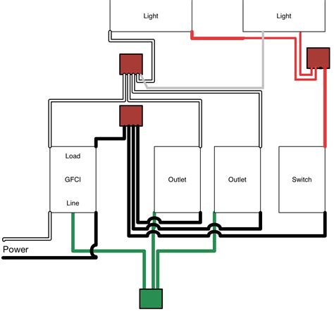 Electrical How To Add Gfci Protected Switches And Lights To A 2 Wire