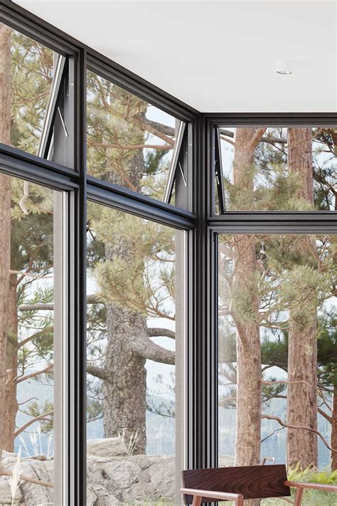 Modern Automated Awning Window Marvin