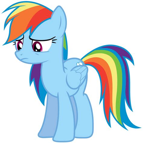 Vector 012 Sad Rainbow Dash Vector By Mpnoir On Deviantart