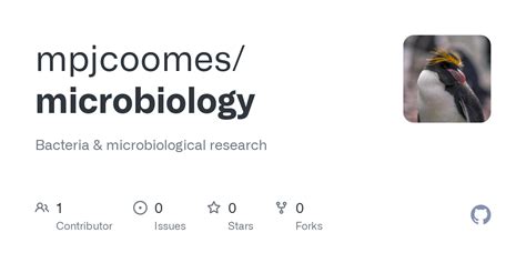 Github Mpjcoomesmicrobiology Bacteria And Microbiological Research