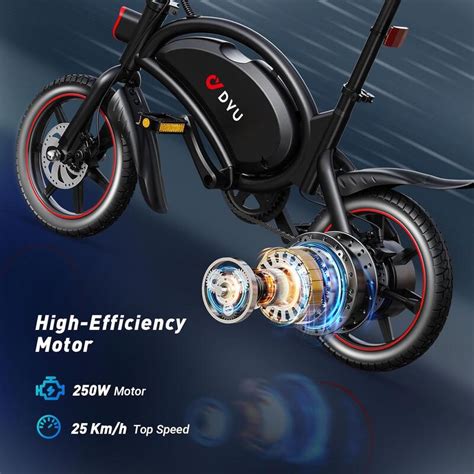 Vélo électrique Dyu D3f Pour Adultes 14 Pouces 250 W 36 V 10 Ah Dyu Decathlon