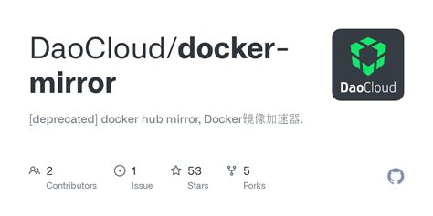 github daocloud docker mirror [deprecated] docker hub mirror docker