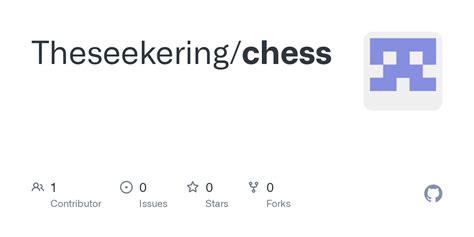 GitHub Theseekering Chess