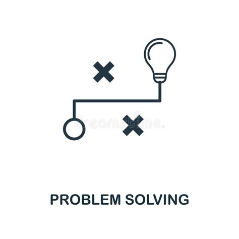 Problem Solving Icon Monochrome Style Design From Machine Learning Icon Collection Ui And Ux