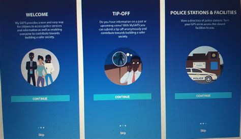Police Commanders Leading Mysaps App Initiative Brakpan Herald