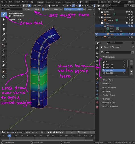 Mesh Deforming After Moving Bone In Pose Mode Animation And Rigging Blender Artists Community