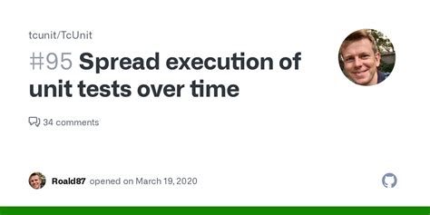 spread execution of unit tests over time · issue 95 · tcunit tcunit