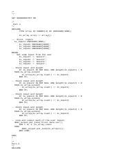 Lab Sql SET SERVEROUTPUT ON Part DECLARE TYPE Array IS VARRAY OF VARCHAR